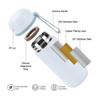 China 140ml/200ml Vacuum Insulated Coffee Bottle Mug Thermo Flask 304 Stainless Steel for sale