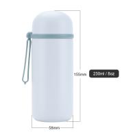 China 140ml/200ml Vacuum Insulated Coffee Bottle Mug Thermo Flask 304 Stainless Steel for sale