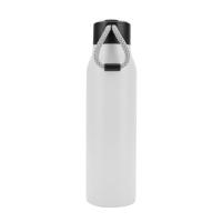 China Vacuum Flask 600ml Double Wall Vacuum Insulated Stainless Steel Water Bottle With Nylon Rope for sale