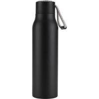 China Vacuum Flask 600ml Double Wall Vacuum Insulated Stainless Steel Water Bottle With Nylon Rope for sale