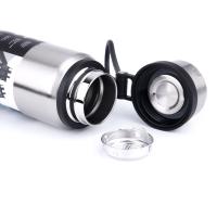 China Sports Bottle Vacuum Cup Flask Wide Mouth Portable Sports Drinking Metal Water Bottle Double Wall for sale