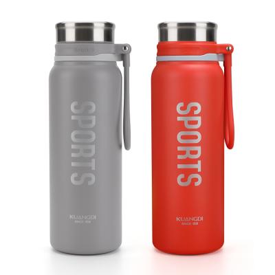 China OKADI 2023  Hot selling double wall stainless steel gym water bottle 830ml for sale