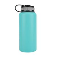 China Sport Vacuum Flask Tumbler Different Lid Portable Insulated Promotional Stainless Steel Water Bottle for sale
