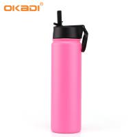 China 18oz/22oz/32oz Aquaflask Tumbler Wholesale Various Lid Designs Vacuum Insulated Sports Water Bottle for sale