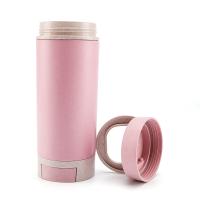 China 18OZ Hot Sale Reusable and Environmental Cups BPA Free Wheat Straw Water Bottles for sale