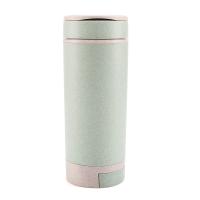 China 18OZ Hot Sale Reusable and Environmental Cups BPA Free Wheat Straw Water Bottles for sale