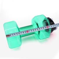 China 2.2L Wholesale PETG Material Fitness Sports Dumbbell Gallon Plastic Water Bottle for sale