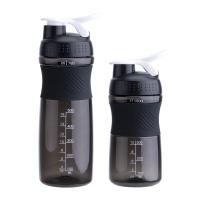 China Best Selling Portable Sports Water Bottle BPA Free Gym Plastic Protein Shaker Bottle With Stainless Steel Ball for sale