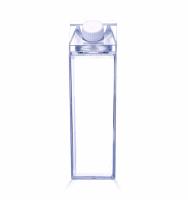 China 2020 Custom Rectangle Transparent Water Bottle, Plastic Milk Water Bottle, Milk Carton Water Bottle for sale