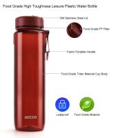 China Sports Plastic 1 L BPA Free Reusable GYM Bottle Water Bottle Leak Proof Custom Logo sports Drinking Bottle for sale