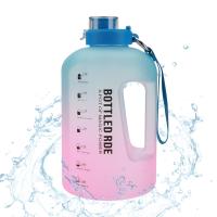 China 2022 Big Capacity Portable Colorful 2.5L BPA Free Water Bottle Custom Logo Half Gallon Water Sport Cup for sale