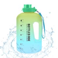 China 2022 Big Capacity Portable Colorful 2.5L BPA Free Water Bottle Custom Logo Half Gallon Water Sport Cup for sale