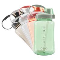 China 2022 New Custom Logo Bpa Free Sports PP Water Bottle with 2 in 1Mouth Lid 1500ml Plastic Water Bottles for sale