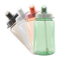 China 2022 New Custom Logo Bpa Free Sports PP Water Bottle with 2 in 1Mouth Lid 1500ml Plastic Water Bottles for sale