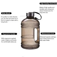 China BPA FREE Latest Large Multi-capacity Portable 3.78L Water Bottle 1 Gallon GYM Plastic Water Jug Bottle With Easy Carry Handle for sale