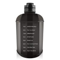 China Custom logo Bpa Free  3.75L  1 Gallon Water Bottle With Straw And Handle for sale
