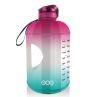 China Custom logo Bpa Free  3.75L  1 Gallon Water Bottle With Straw And Handle for sale