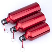 China High Quantity BPA-Free Wholesale Custom Manufacturer Single Wall Aluminum sports Water bottle With Carabiner for sale