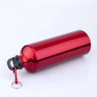 China High Quantity BPA-Free Wholesale Custom Manufacturer Single Wall Aluminum sports Water bottle With Carabiner for sale