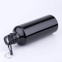 China High Quantity BPA-Free Wholesale Custom Manufacturer Single Wall Aluminum sports Water bottle With Carabiner for sale