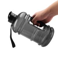 China Hot Selling Large Capacity Plastic Sport Water Bottle Portable Gym pot with Flap Lid for sale