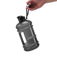 China Hot Selling Large Capacity Plastic Sport Water Bottle Portable Gym pot with Flap Lid for sale