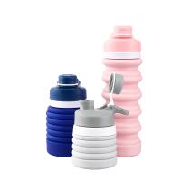 China High Quality Silicone Bpa Free Collapsible Water Bottle Foldable Sport Drinking Bottle for sale