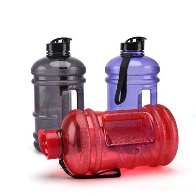 China Hot Selling Large Capacity 2.2L Plastic Gallon Sport Water Bottle Bpa Free Gym Jugs for sale