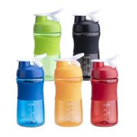 China Custom Logo Eco Friendly Plastic Shaker Water Bottle Sport Protein Drinking Bottle for sale