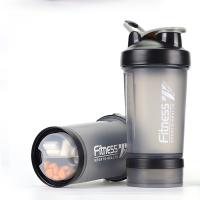 China Bpa Free Custom Logo Protein Shaker Bottle Fitness Gym Portable Plastic Water Bottle for sale