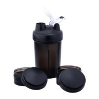 China Bpa Free Custom Logo Protein Shaker Bottle Fitness Gym Portable Plastic Water Bottle for sale
