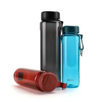 China Eco Friendly 1000ml Plastic Sport Water Bottle Portable Gym Tritan Bottle with Metal Lid for sale