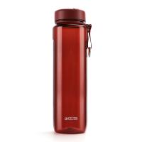 China Eco Friendly 1000ml Plastic Sport Water Bottle Portable Gym Tritan Bottle with Metal Lid for sale