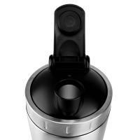 China 700ml 304 Stainless Steel Vacuum Viewable Shaker Bottle Sports Water Bottle Metal Thermos Flasks for sale