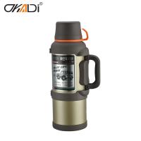 China 4 Liter 3 Litre Coffee Travel Pot Flask Big Tea  Thermos Flask Steel Mega Vacuum Thermos for sale