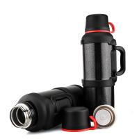 China Stainless Steel Plastic Travel Water Bottle Sports Thermos Travel Pot Camping Flask 3 Litre Big Tea for sale