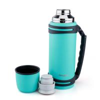 China 1.4L/1.8L Stainless Steel Vacuum Travel Pot Outdoor Sports Thermal Flask Water Bottle With Handle for sale
