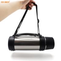 China 1500ML Double Wall 304 Stainless Steel Vacuum Travel Pot Thermos Outdoor Thermal Insulation Kettle for sale