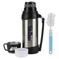 China 2L 304 Stainless Steel  Vacuum Travel Pot Outdoor Flasks With Handle Belt for sale