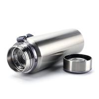 China 760ML Empty Vacuum Travel Pot  Customized Color Simple Stainless Steel Water Bottle With Rope for sale