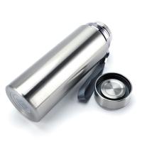 China 760ML Empty Vacuum Travel Pot  Customized Color Simple Stainless Steel Water Bottle With Rope for sale