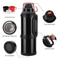 China 4 Liter Vacuum Travel Pot Stainless Steel Water Bottle Insulated Chilly Bottle 3600/4000ml for sale