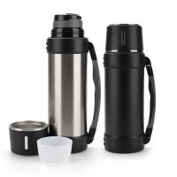 China 1.5/1.8 Liter Vacuum Travel Pot Double-Walled Stainless Steel Travel Pot Insulated Chilly Bottle for sale