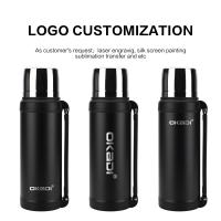 China 2L/66OZ Hot products custom logo Double Wall Vacuum Insulated  stainless steel water bottle insulated chilly travel pot for sale