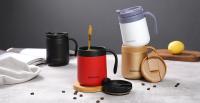 China 350ml Custom Mugs With Logo, Promotional  Insulated Coffee Or Tea Mugs With Lid And Handles for sale