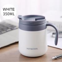 China 350ml Custom Mugs With Logo, Promotional  Insulated Coffee Or Tea Mugs With Lid And Handles for sale