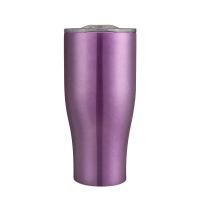 China Travel Motivational vacuum Water Bottle sport thermos Coffee cup Tumblers, 304 Stainless Steel Car Mug with lid for sale