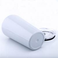 China 20 oz Custom private label stainless steel double wall bubble tea reusable cup with straw for sale