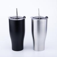 China 20 Ounce  Tumbler Mug For Wedding Gift, Double Wall Stainless Steel Coffee Mug With Lid And Straw for sale