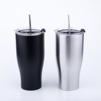 China 20 Ounce  Tumbler Mug For Wedding Gift, Double Wall Stainless Steel Coffee Mug With Lid And Straw for sale